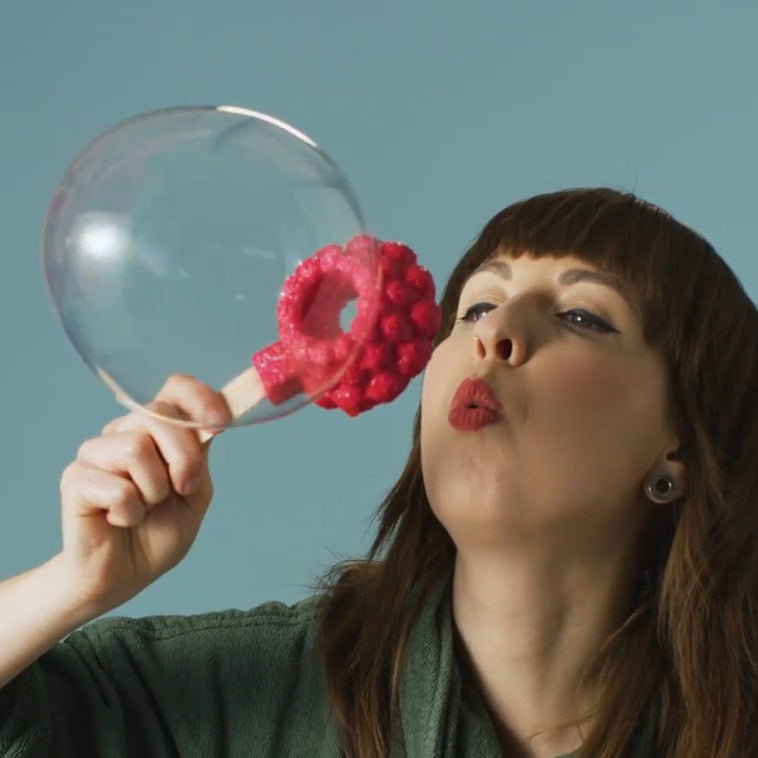 Raspberry Blower Reusable Bubble Blower – Lush South Africa