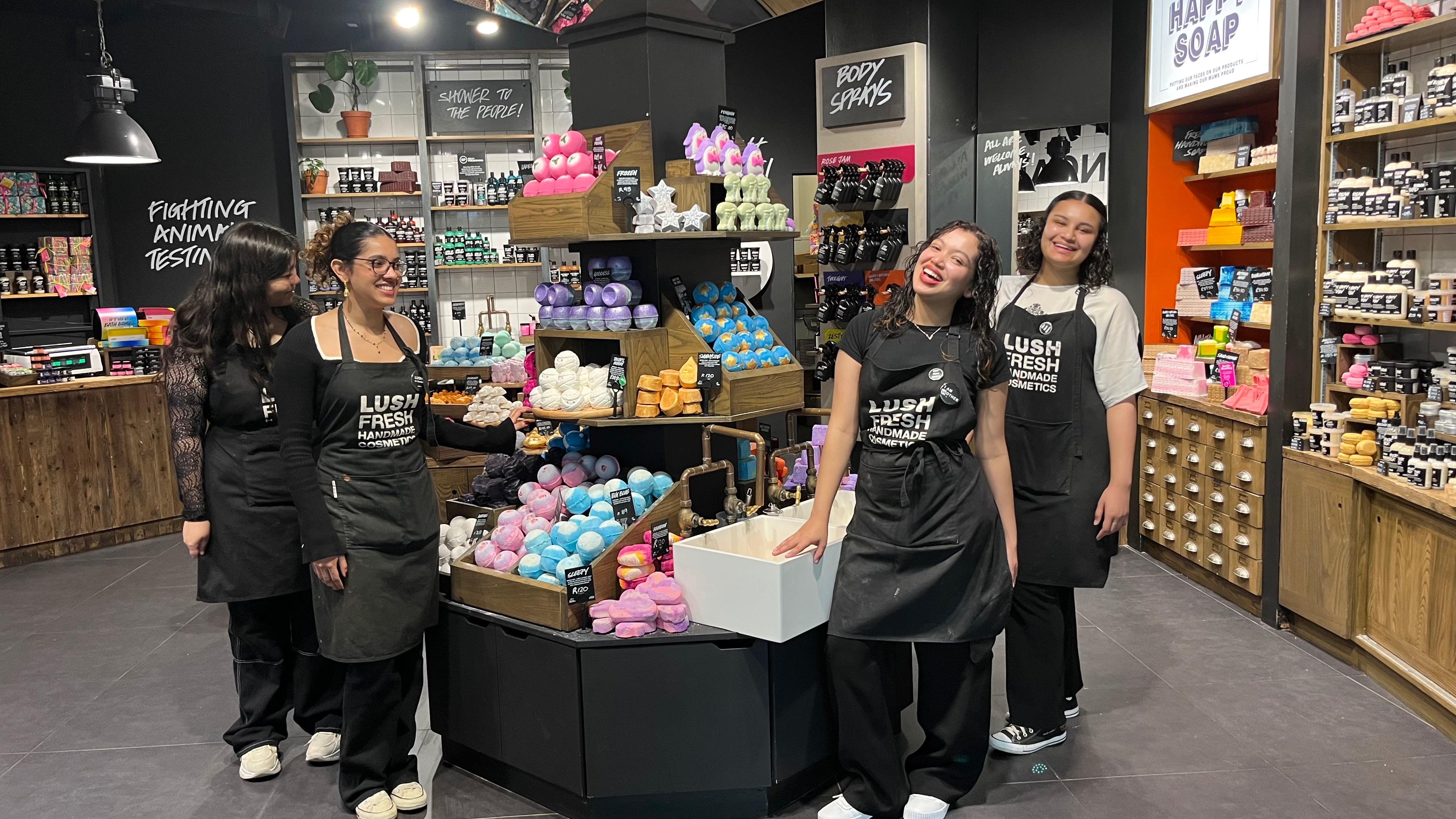 Lush cosmetics near me store