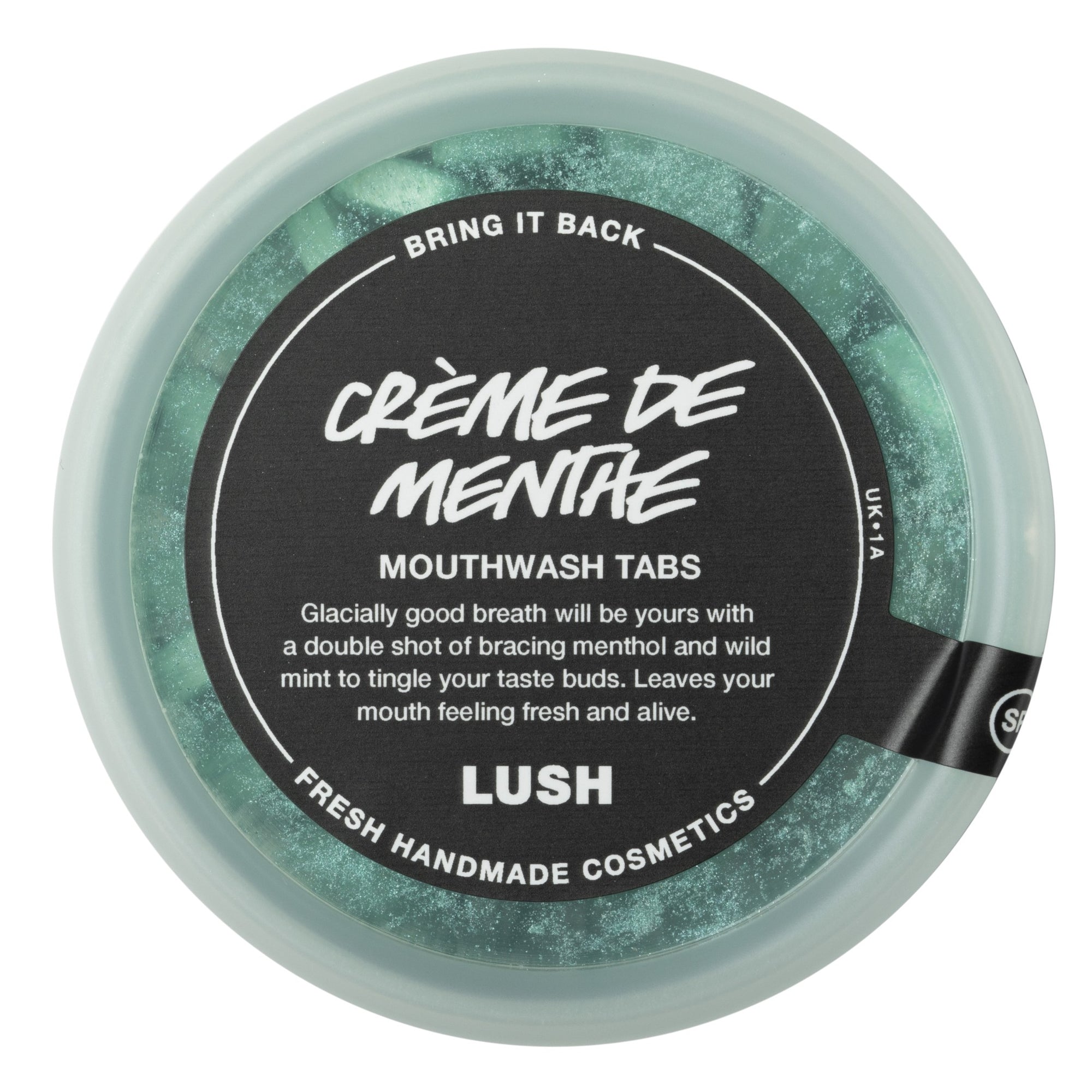 Crème De Menthe | Cool Mint Flavoured Mouthwash Tabs – Lush South Africa