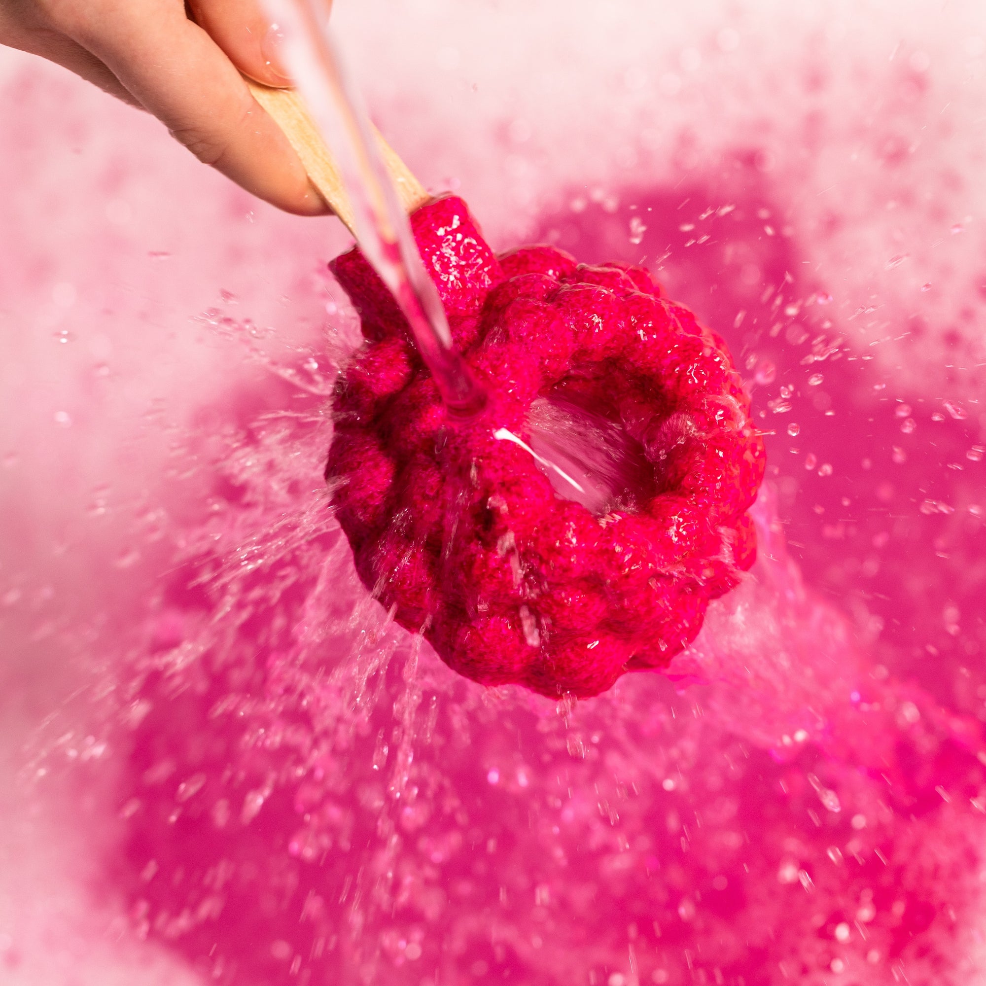 Raspberry Blower Reusable Bubble Blower – Lush South Africa