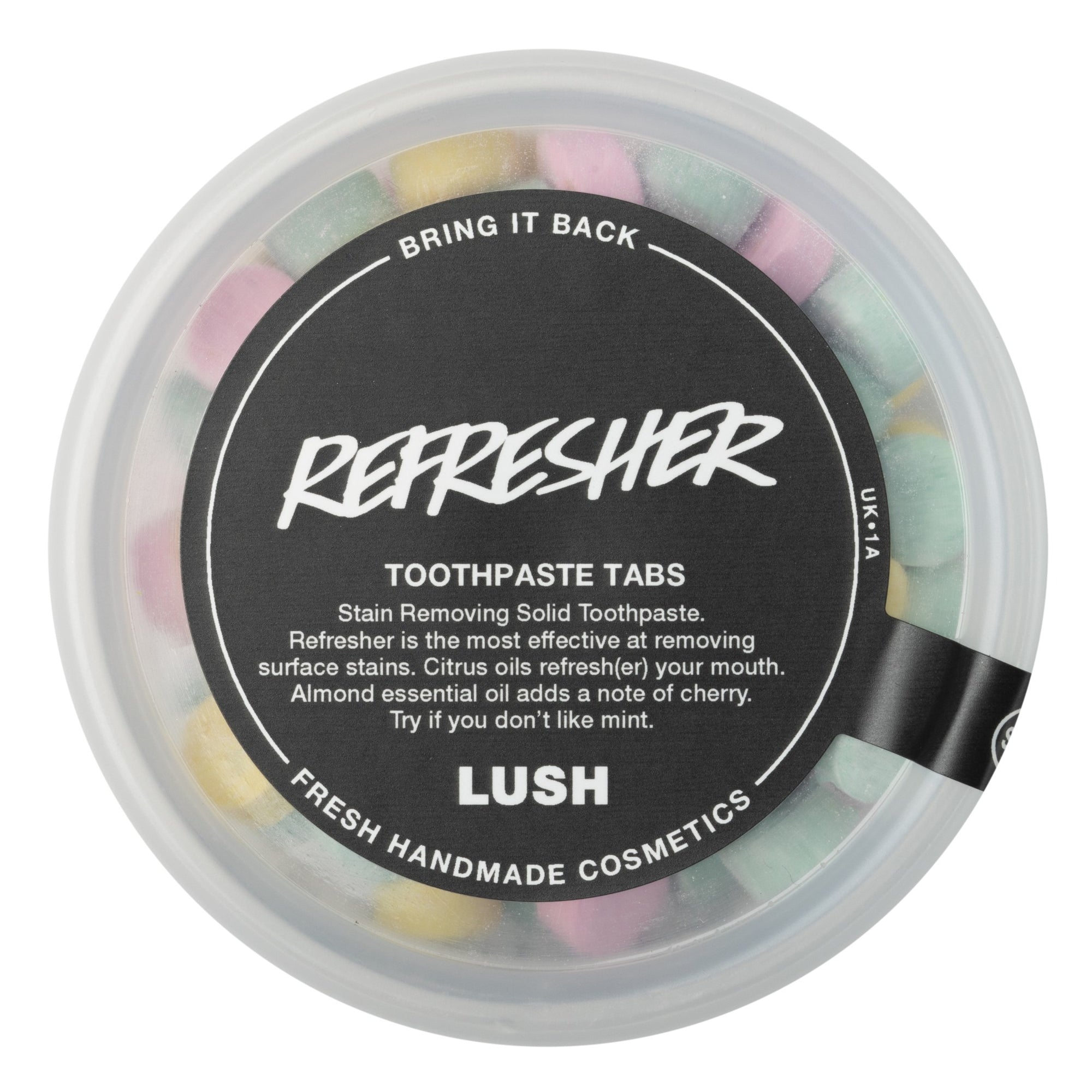 Refresher | Flavoured Non-Mint Toothpaste Tablets – Lush South Africa